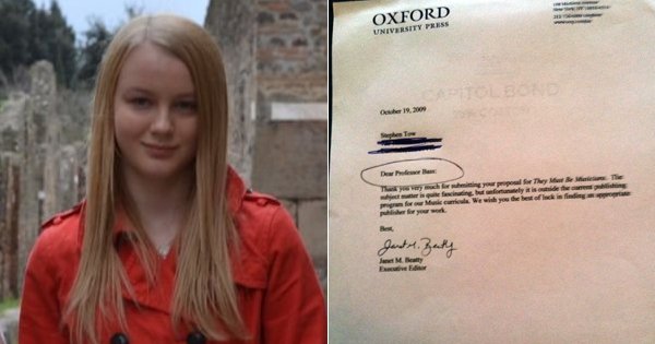 This Girl Took Her Oxford University Rejection Letter & Turned It Into ...