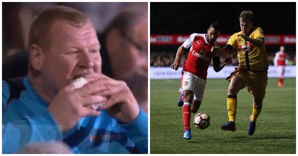 Sutton Substitute GK Goes For Half-Time Drink, Then Has Pie On The ...