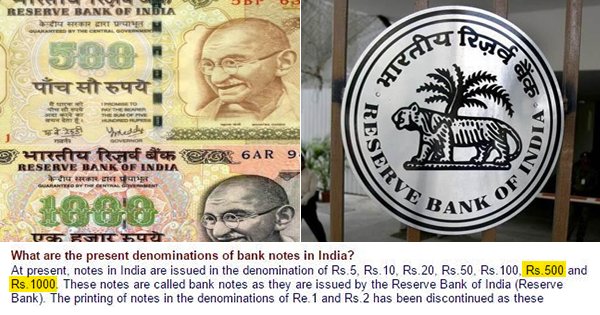 This Currency Guide On RBI Website Says Rs 500 & 1000 Currency Notes ...