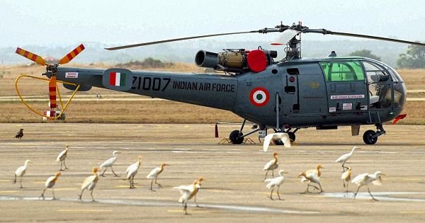 IAF chopper topples during emergency landing near Ahmedabad