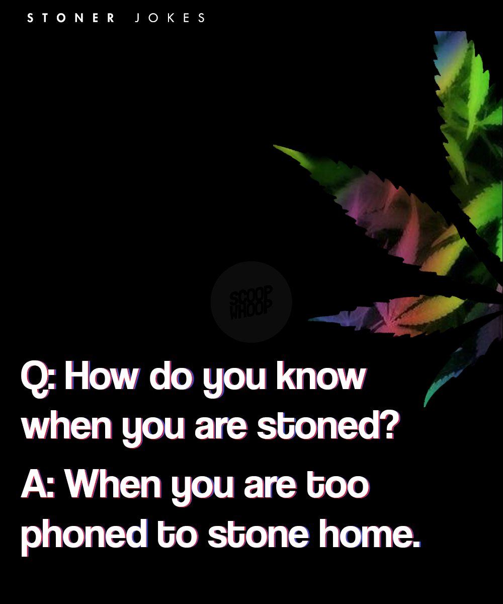 20 Best Weed Jokes | Funny Jokes on Stoners You'll Get When High