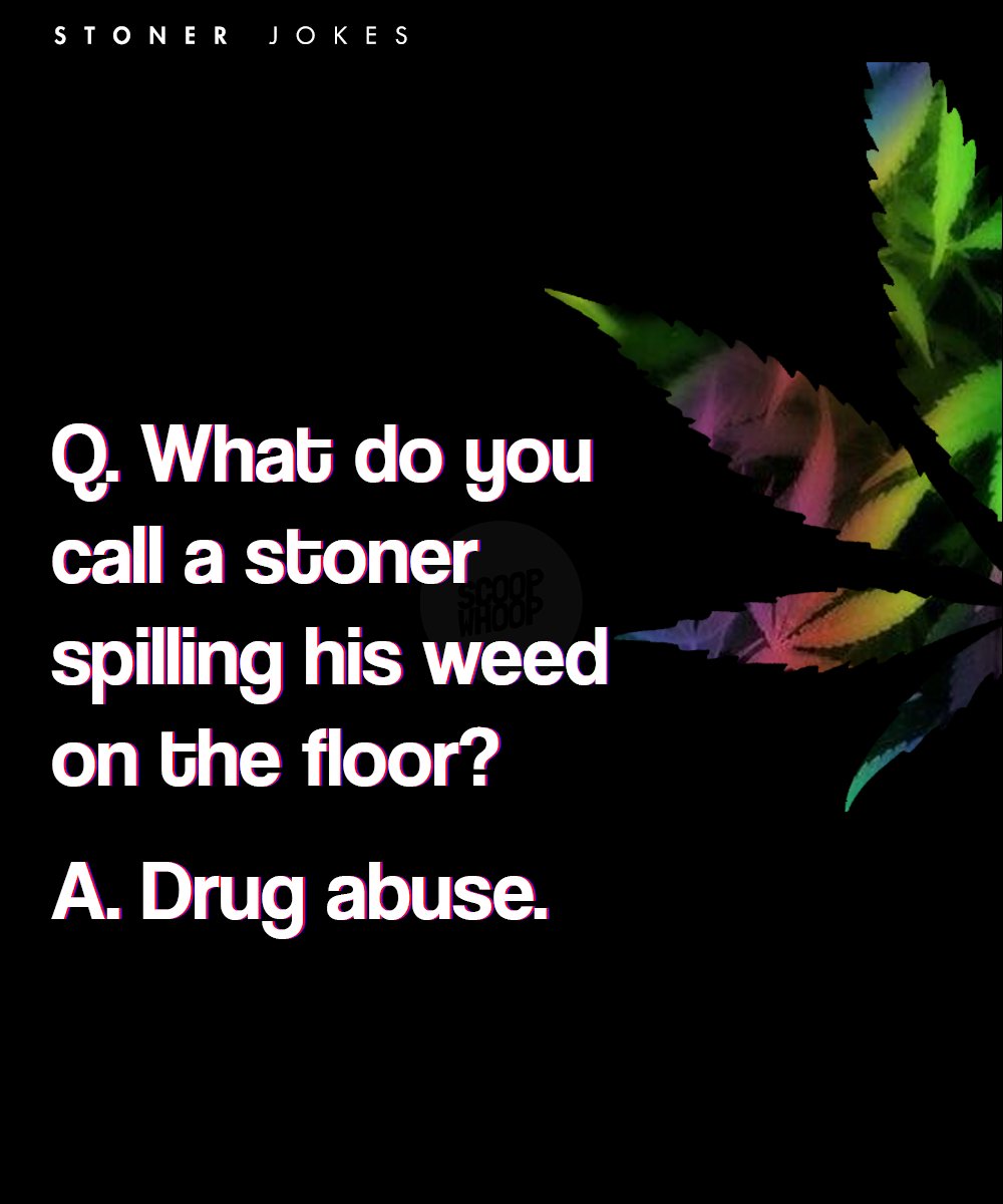 20 Best Weed Jokes | Funny Jokes on Stoners You'll Get When High