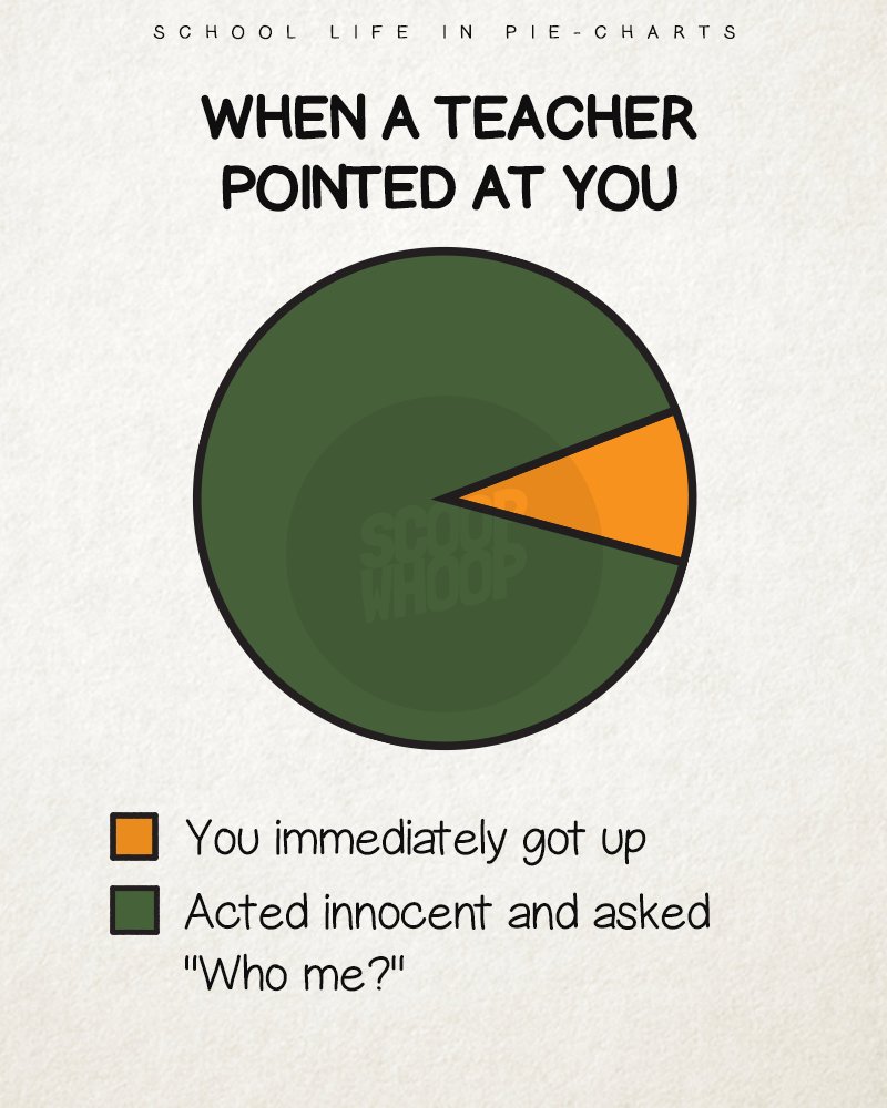 15 Pie-Charts That Perfectly Sum Up The School Life We’ve All Had
