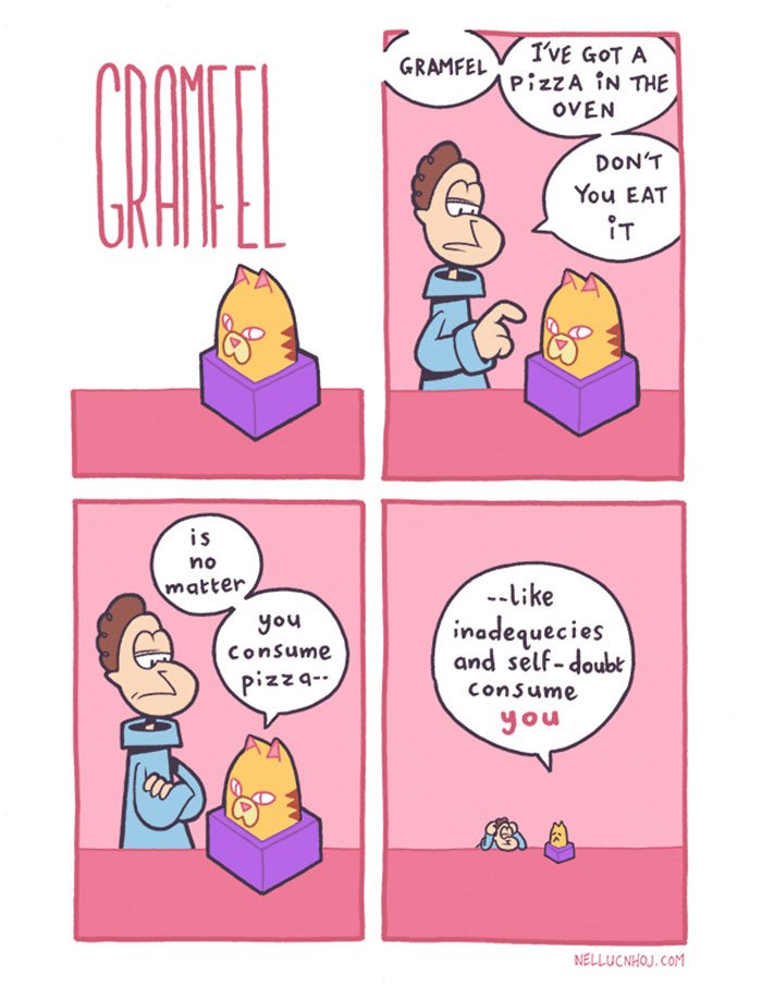 Gramfel The Cat Is So Evil, He Makes Garfield Look Like An Angel ...