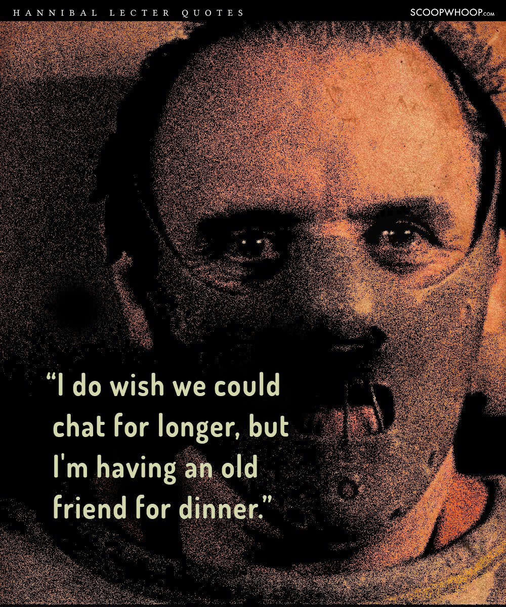 20 Best Hannibal Lecter Quotes | 20 Hannibal Lecter Sayings