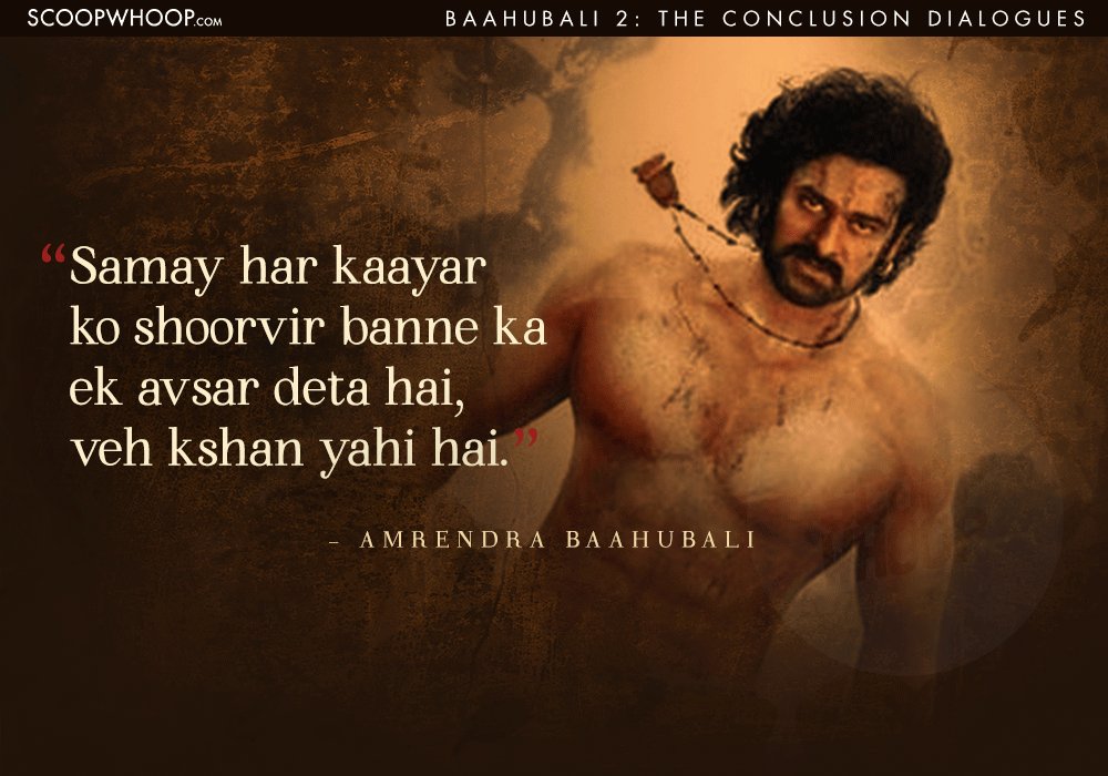 12 Dialogues From Bahubali 2 | 12 Famous Quotes From Bahubali 2