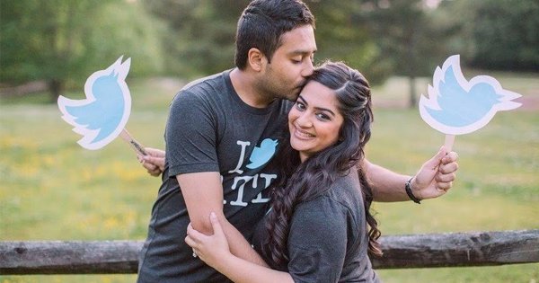 This Couple Met On Twitter, Fell In Love & Had A Twitter-Themed Wedding ...