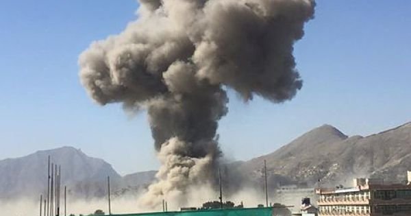 Massive explosion near Indian embassy in Kabul