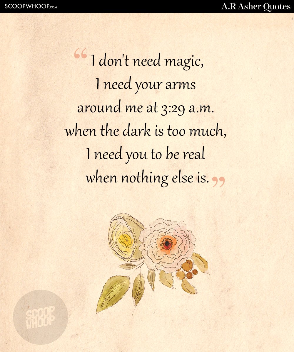 15 Quotes By AR Asher About Love & Longing That’ll Make You Think About ...