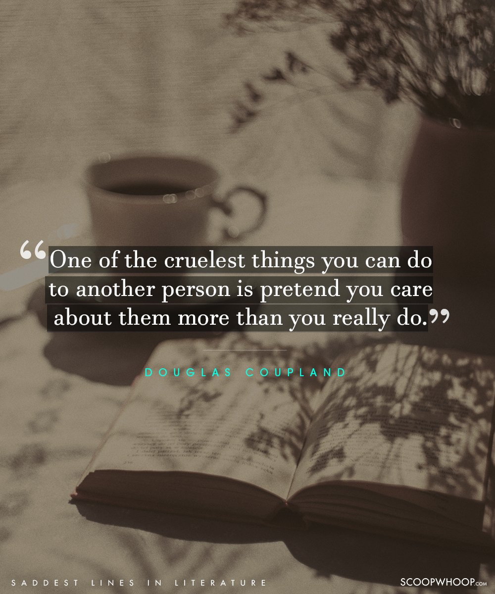 50 Most Heartbreaking Lines From Literature | 50 Saddest Quotes