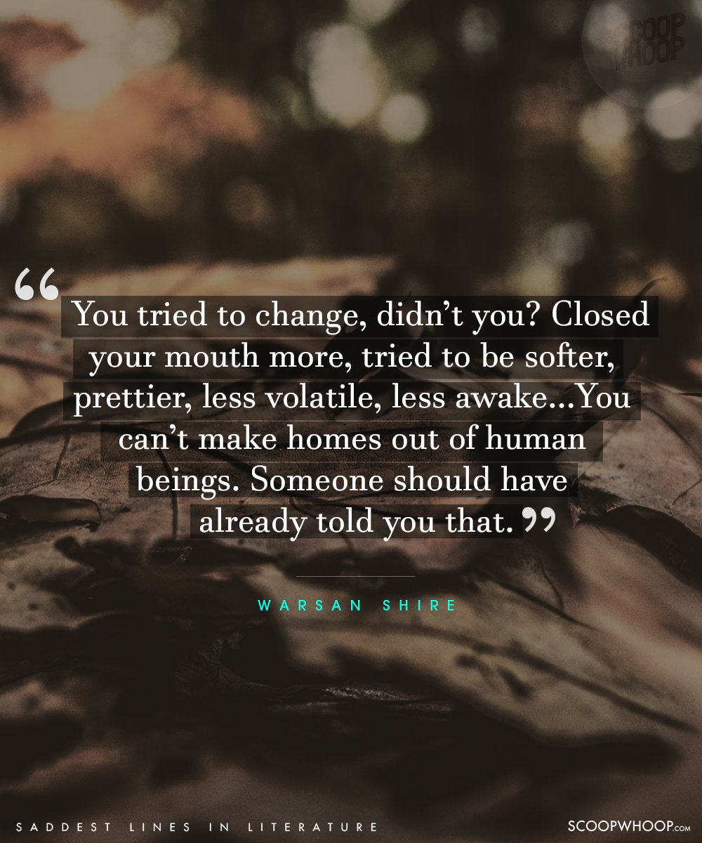 50 Most Heartbreaking Lines From Literature | 50 Saddest Quotes