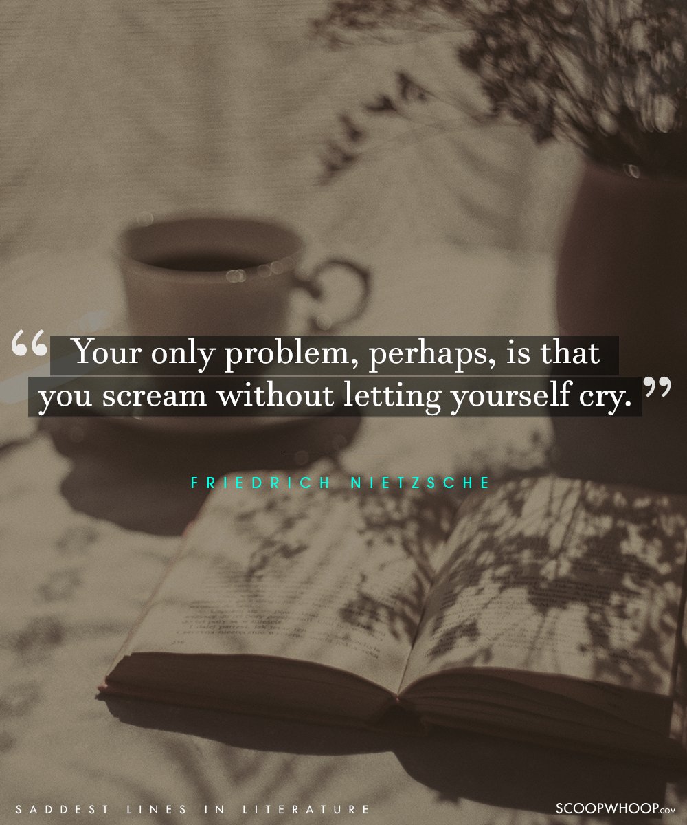 50 Most Heartbreaking Lines From Literature | 50 Saddest Quotes