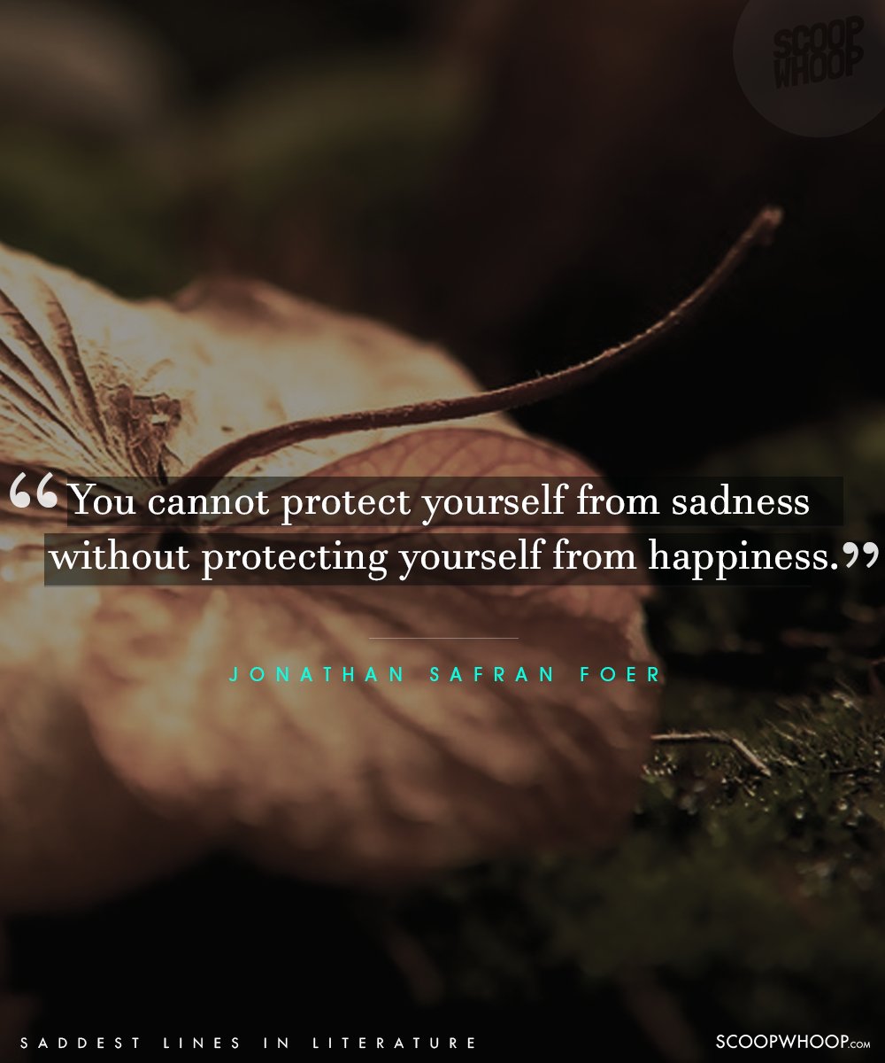 50 Most Heartbreaking Lines From Literature | 50 Saddest Quotes
