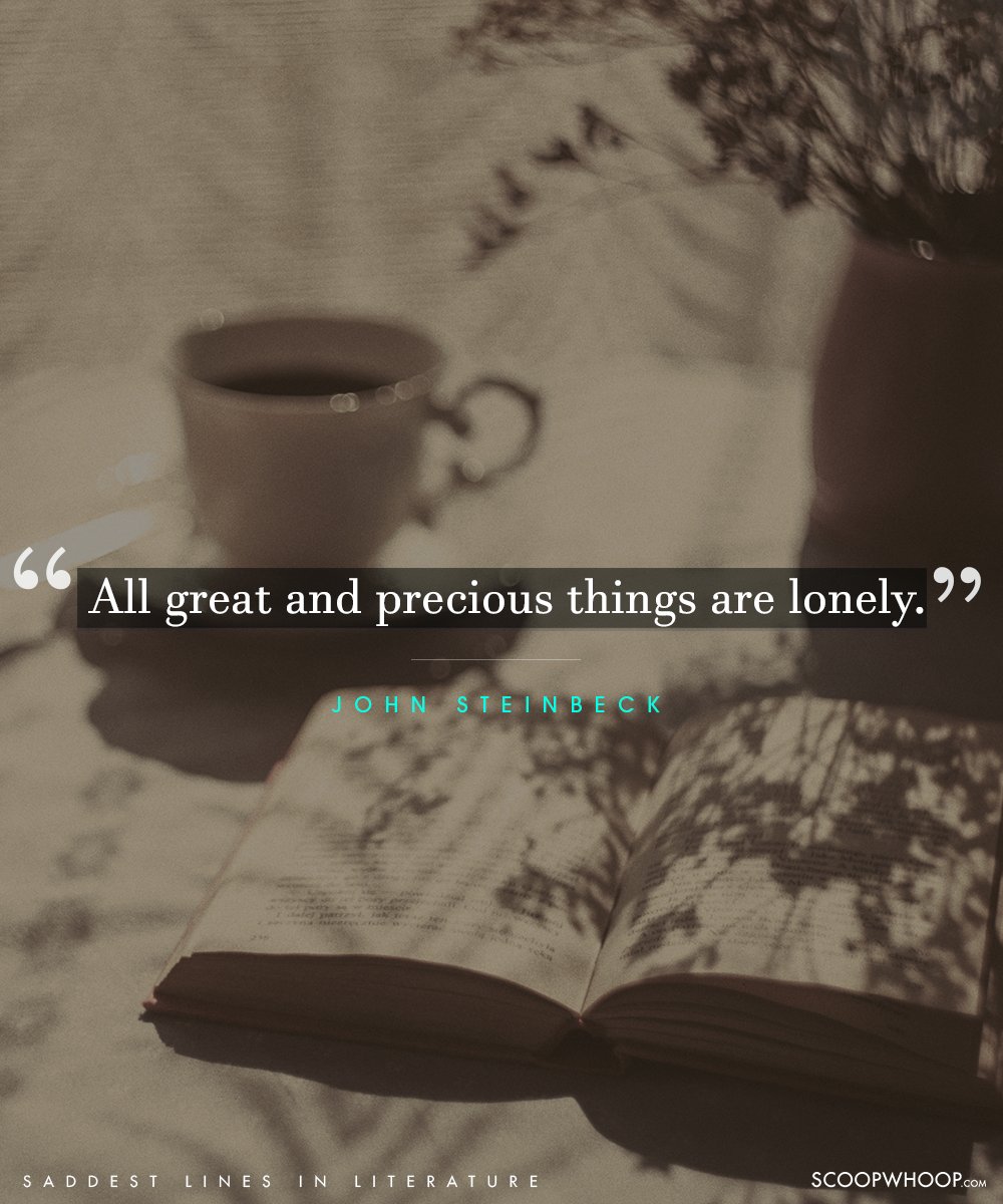 50 Most Heartbreaking Lines From Literature | 50 Saddest Quotes