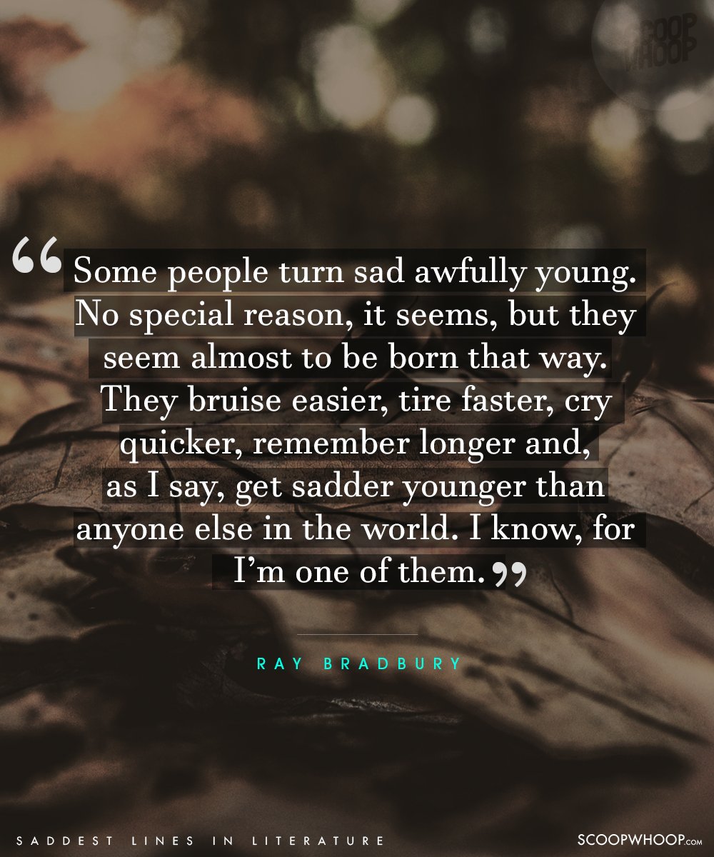 50 Most Heartbreaking Lines From Literature | 50 Saddest Quotes