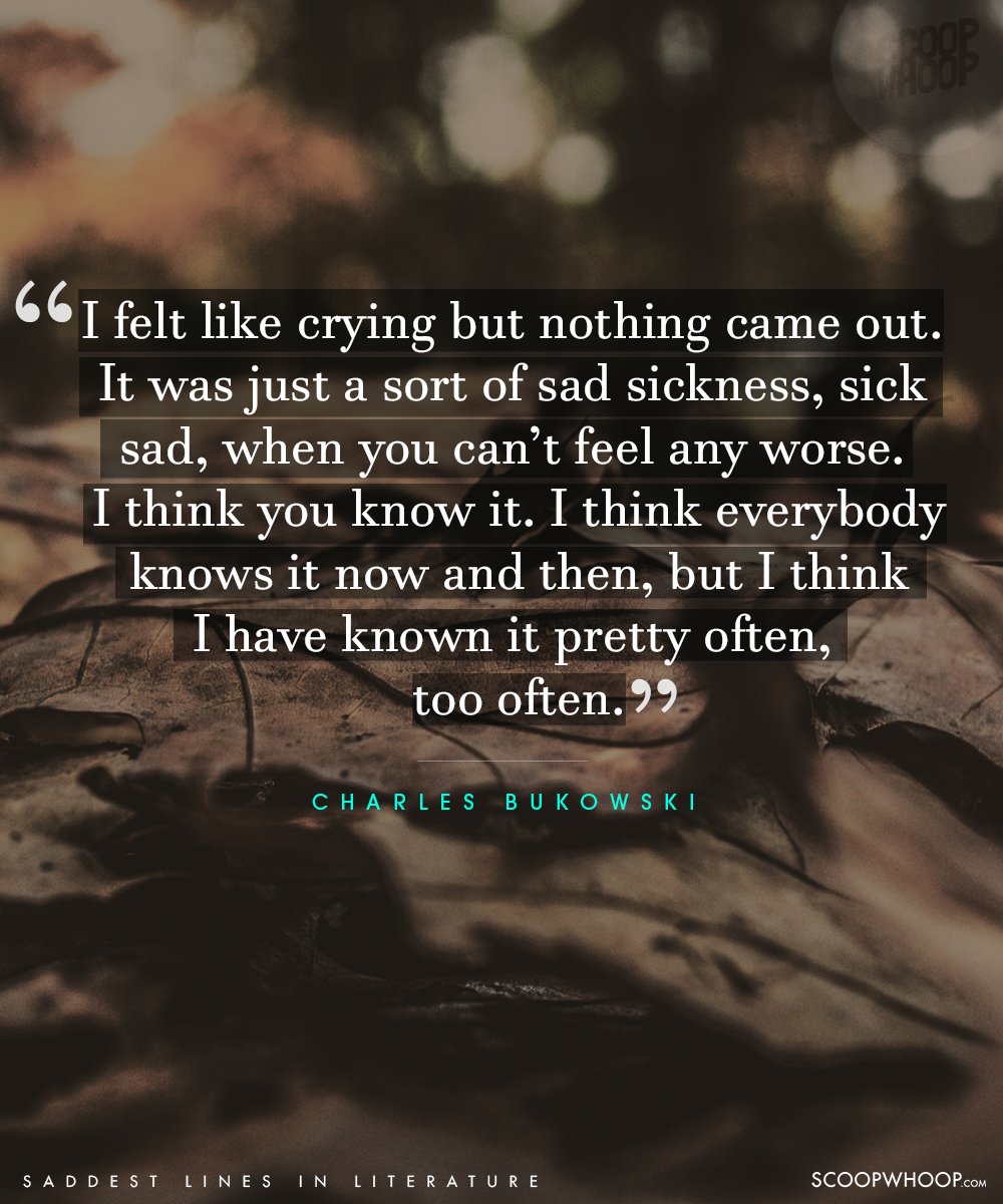 50 Most Heartbreaking Lines From Literature | 50 Saddest Quotes