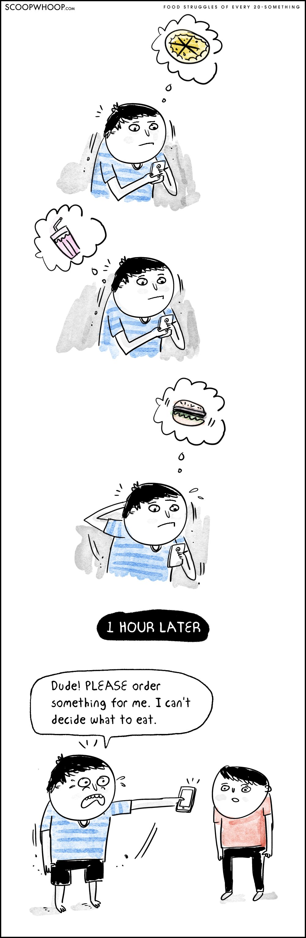 These Comics Hilariously Illustrate The Food Struggles Of Every 20 ...