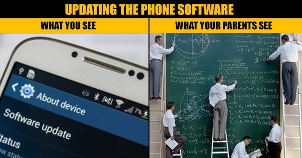 10 Hilarous Posters That Explain How We See Technology Vs How Our ...