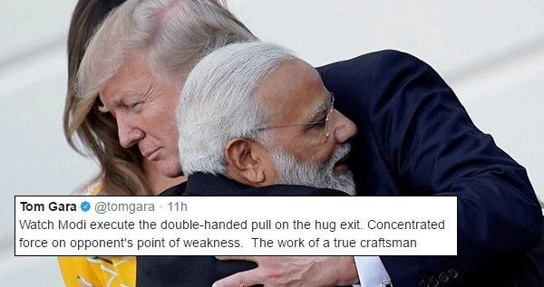 American Media Had As Much Fun As Indians Back Home With The Modi-Trump Hug