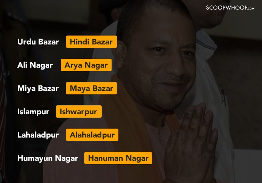 In Past Many Places In Gorakhpur Have Been Renamed Under Yogi Adityanath In Past Many Places In Gorakhpur Have Been Renamed Under Yogi Adityanath