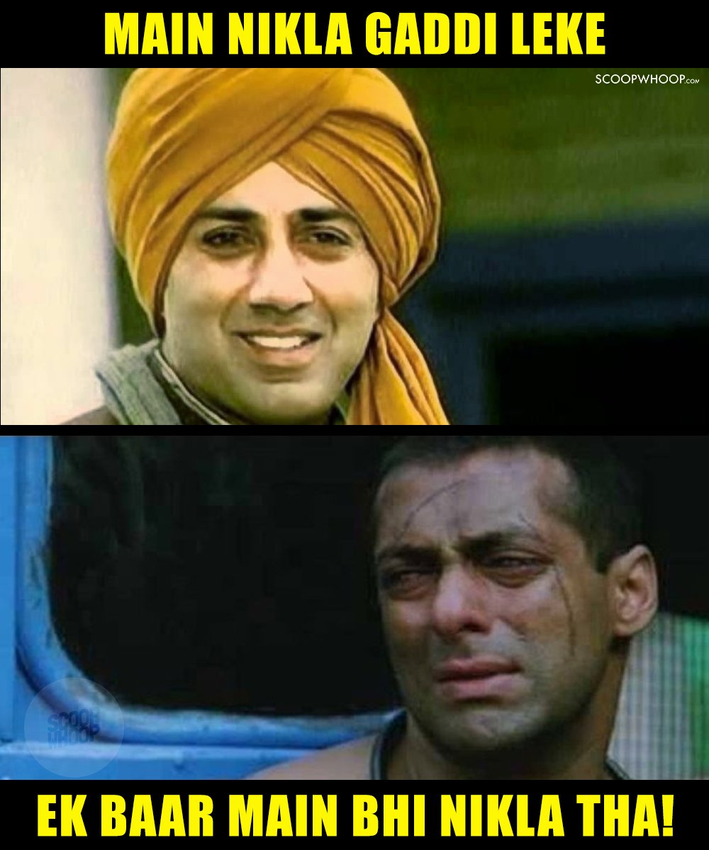 These ‘Gadar’ Memes Are So Funny, They’ll Even Get Angry Sunny Paaji To ...