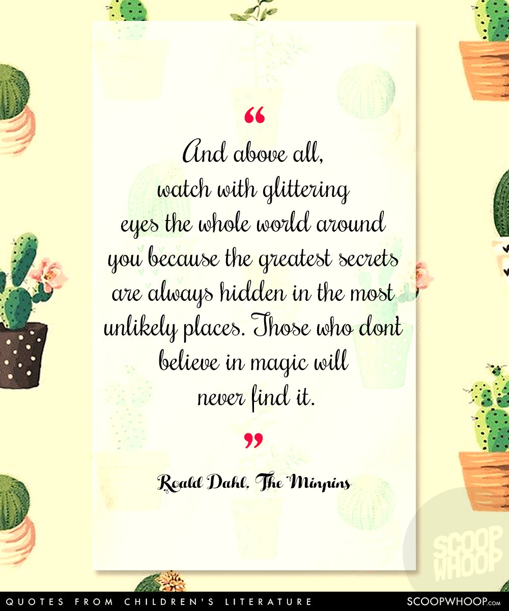 25 Profound Quotes From Children’s Literature That’ll Help You Adult A ...