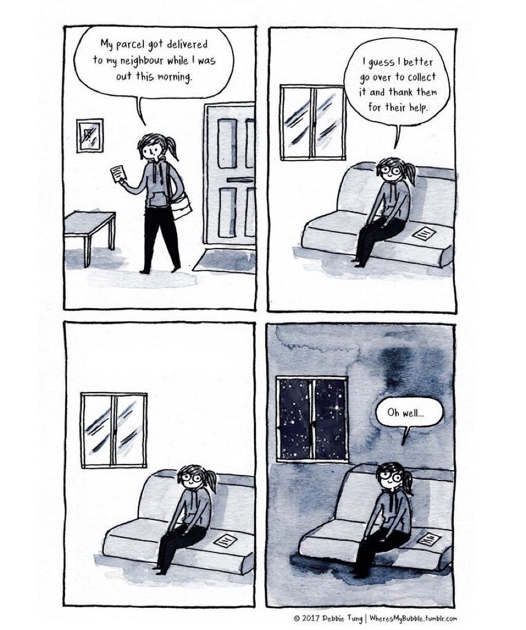 If You Are An Awkward Introvert, These Comics Will Show You That You’re ...