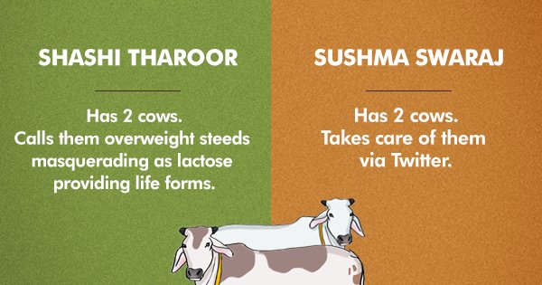 We Used The Two Cows Theory To Describe Indian Politicians & The ...