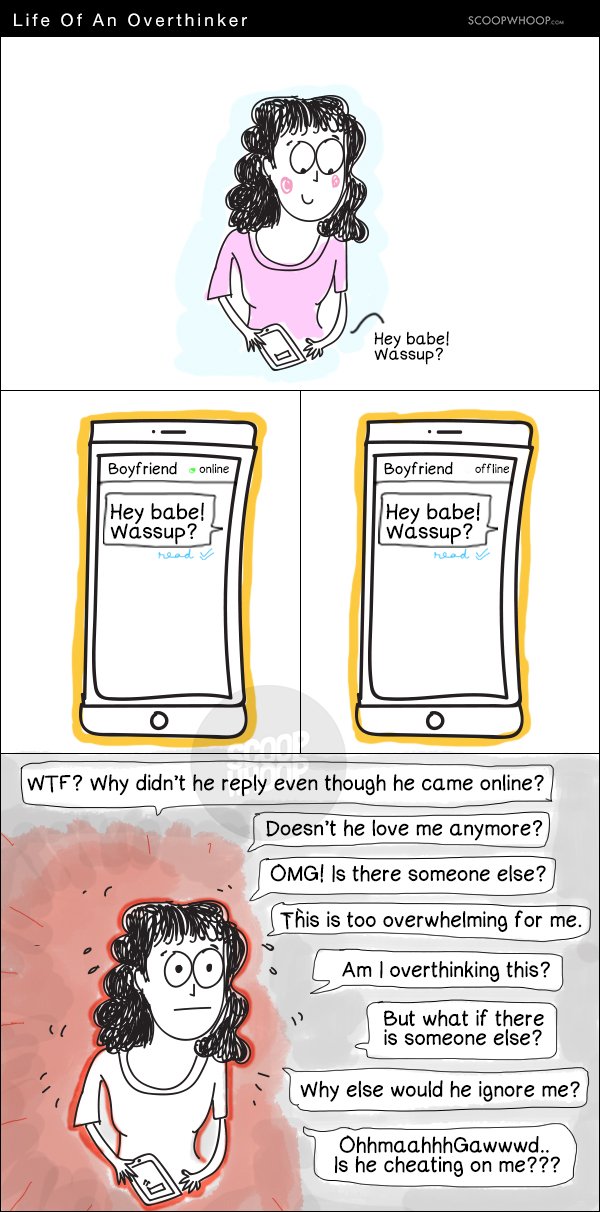 If Overthinking Is What You Do Best, These Comics Are The Story Of Your ...