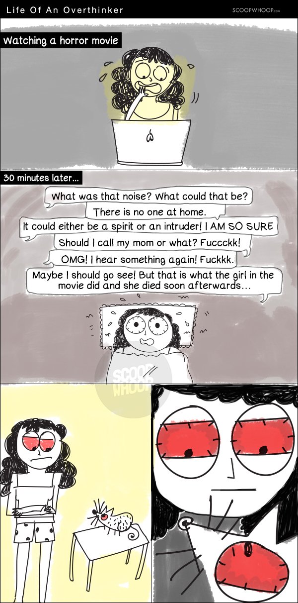 If Overthinking Is What You Do Best, These Comics Are The Story Of Your Life - ScoopWhoop