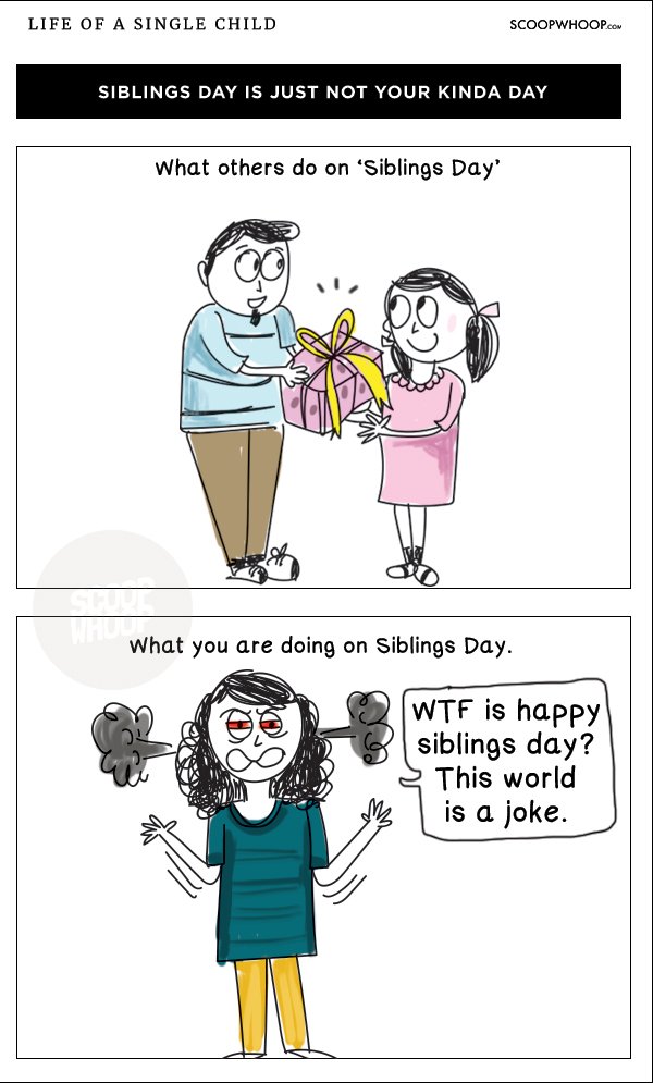 These Relatable Comics Nail The Truths Of Being An Only Child