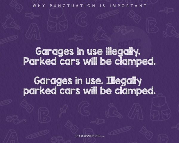 24 Reasons That Prove Incorrect Punctuation Marks Can Have Some ...