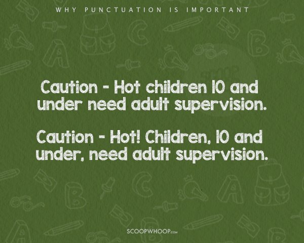 24 Reasons That Prove Incorrect Punctuation Marks Can Have Some ...