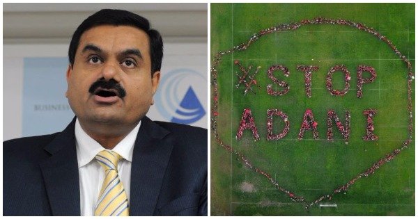 Thousands Of Australians Form Human Signs To Stop Adani’s Carmichael ...