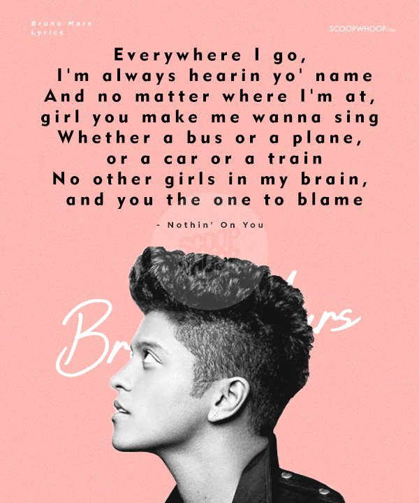 15 Bruno Mars Lyrics That Prove Why He Is The Current Generation’s ...