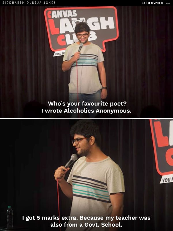 6 Jokes By Siddharth Dudeja That Prove He’s One Of The Funniest Stand ...