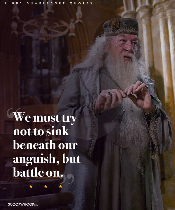 20 Albus Dumbledore Quotes Which Show That He Was A True Sorcerer Of Words