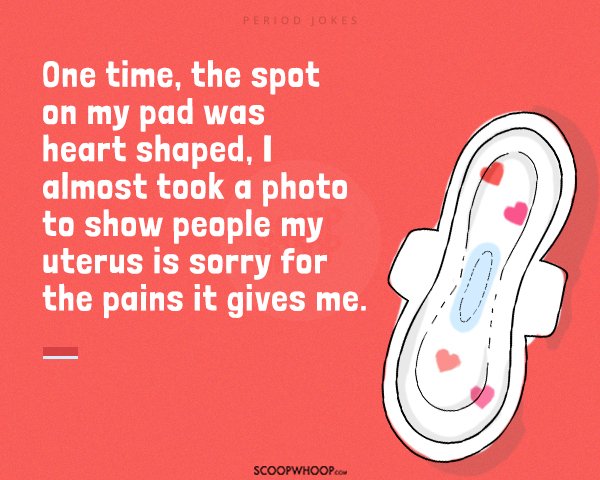 21 Hilarious Period Jokes | Period Puns About To Help You Go With The Flow