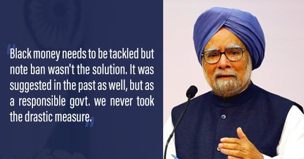 Former PM Manmohan Singh Talks About Note Ban, Calls It ‘Organised Loot ...