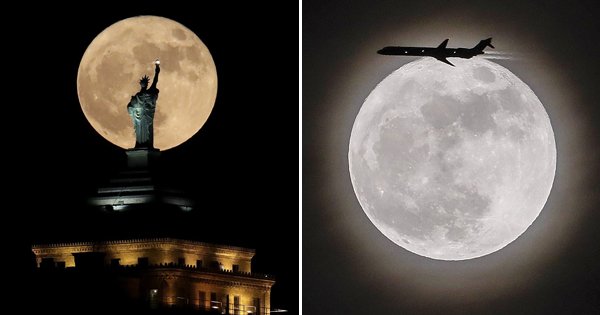 These Mesmerizing Pics Of The Last Supermoon Of 2017 From Around The ...
