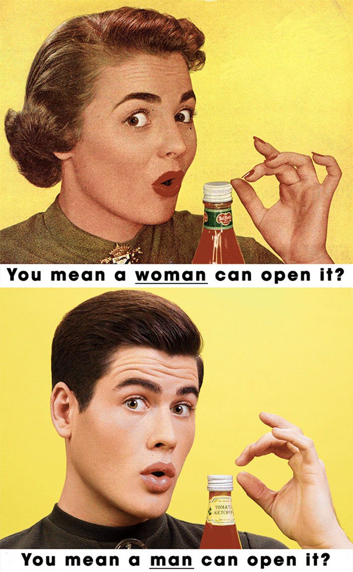 Sexist Vintage Ads Portraying Gender Roles