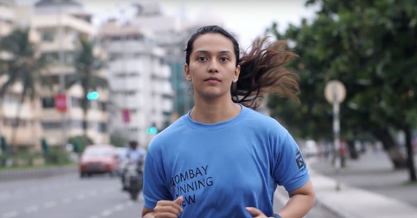 This Video About A Marathon Runner Talking About Stepping Up Her Game ...