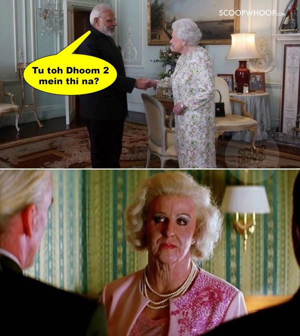 Twitterati Turns PM Modi’s Meeting With Queen Elizabeth Into A ‘Royal ...