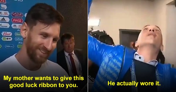 This Gesture By Lionel Messi Proves That He Is Not Just A Legend But ...