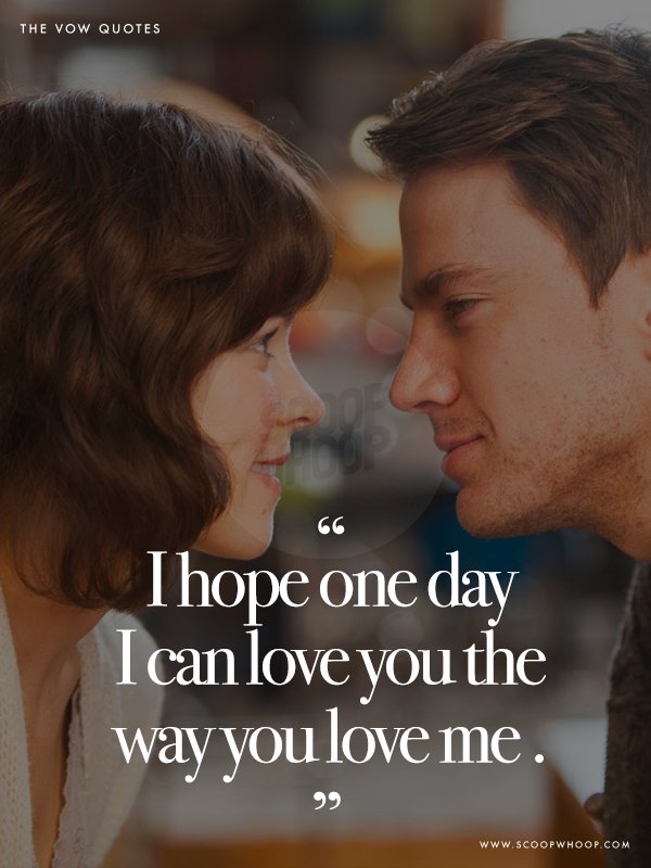 These Quotes From ‘The Vow’ Show That True Love Will Always Find A Way ...