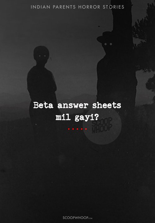 12 One Line Horror Stories By Indian Parents Jisko Sunke Phatt Jayegi