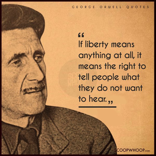 12 George Orwell Quotes That Are As Relevant To Political Scenarios ...