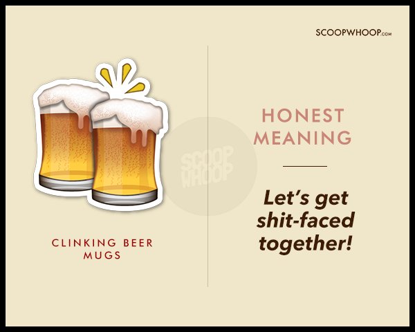 Honest Meanings Of Emojis