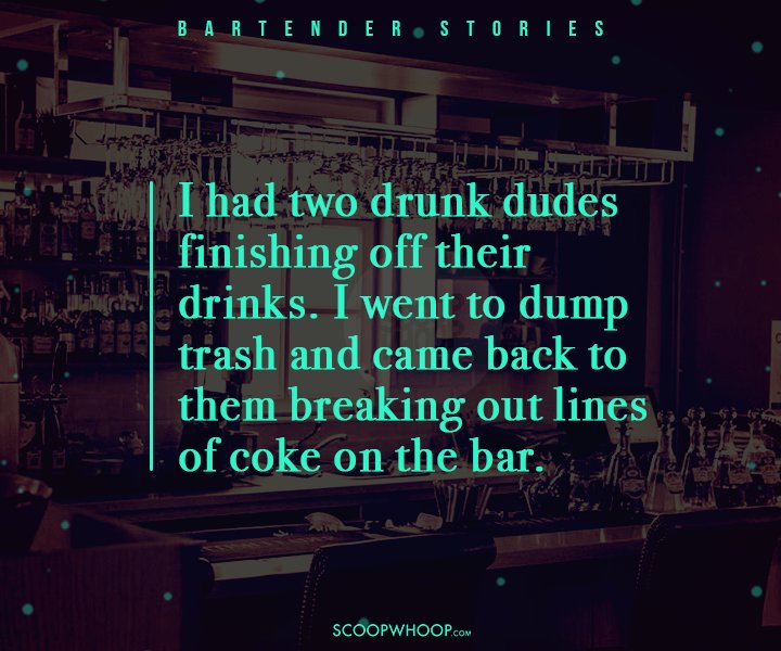 15 Bartenders Share Their Craziest Encounters On Reddit & It Will Make ...