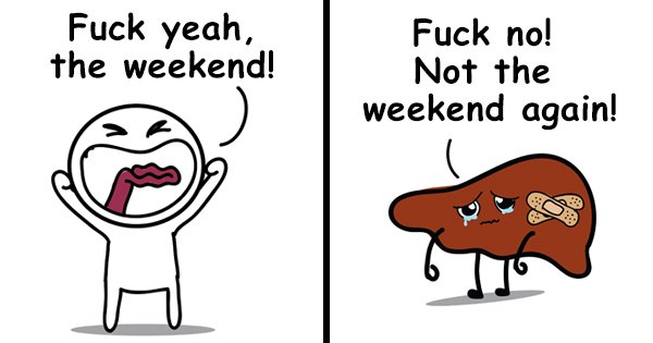 This Is What Conversations Between You & Your Liver Would Look Like